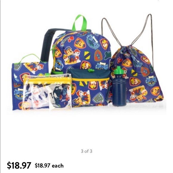 Accessories | Paw Patrol Book Bag | Poshmark